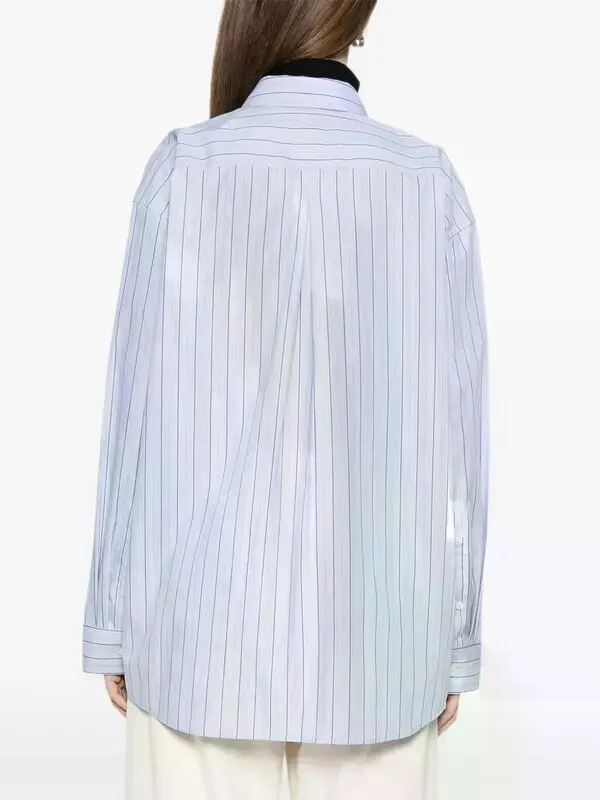 TOTEME Striped Button-down Shirt - Blue