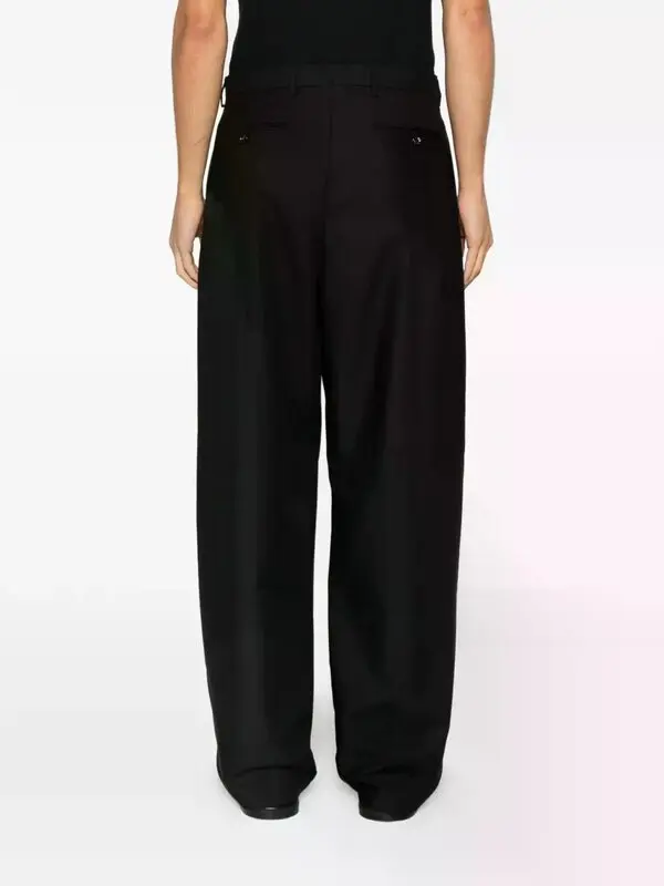 LC23 Pleated Wool Trousers