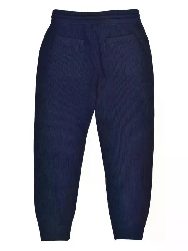 Brunello Cucinelli Ribbed Drawstring Track Pants