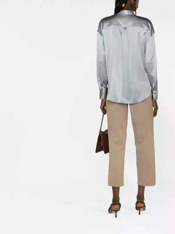 Brunello Cucinelli Embellished Epaulettes Button-up Shirt