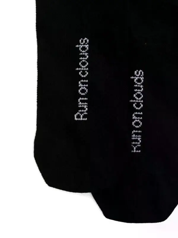 On Logo-print Ankle Socks