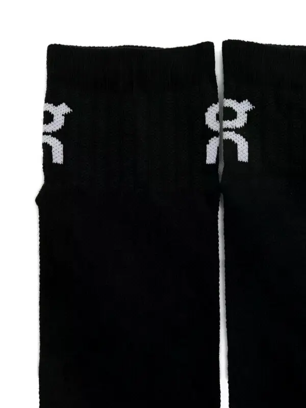 On Logo-print Ankle Socks