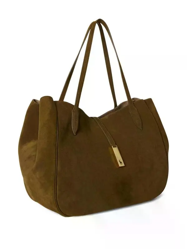 Polo Ralph Lauren Suede Tote Bag