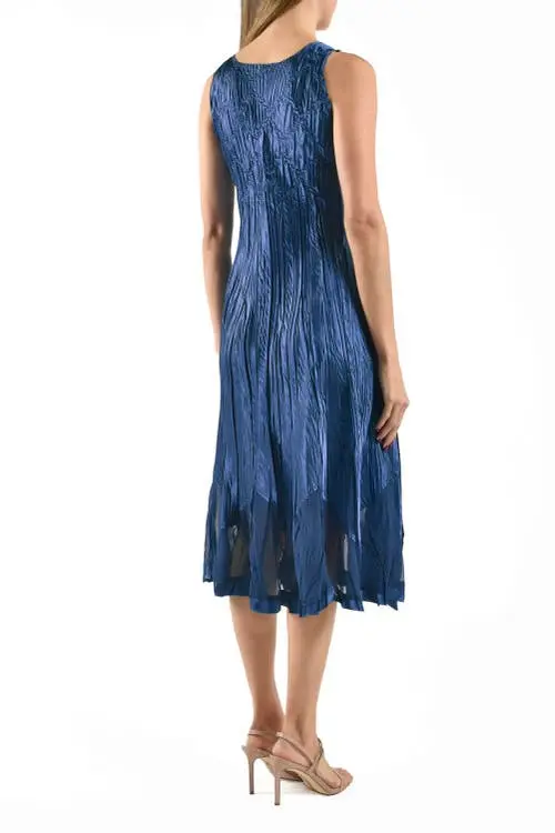 Komarov Charmeuse & Chiffon Cocktail Dress With Bolero Jacket