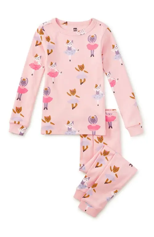 TEA COLLECTION Goodnight Pajama Set - Ballet Kitty