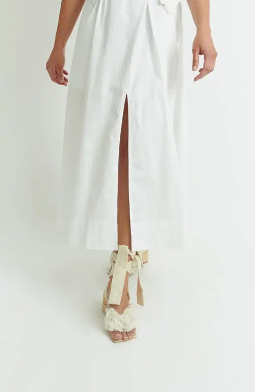 FLORENCIA DAVALOS Diana Orchid Dress - White