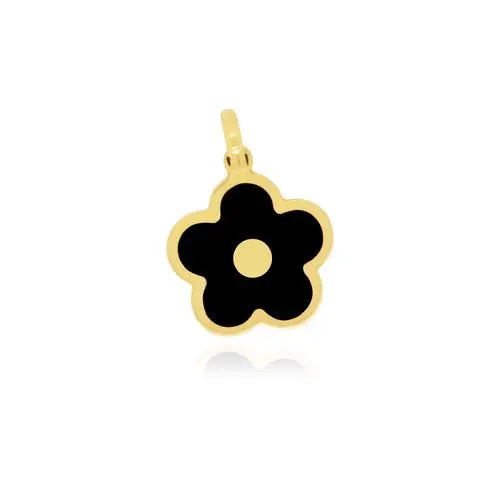 THE LOVERY FINE JEWELRY Cherry Blossom Charm - Onyx