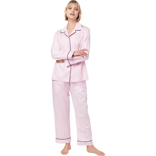 THE CAT'S PAJAMAS Luxe Pima Pajama Print Set - Denmark