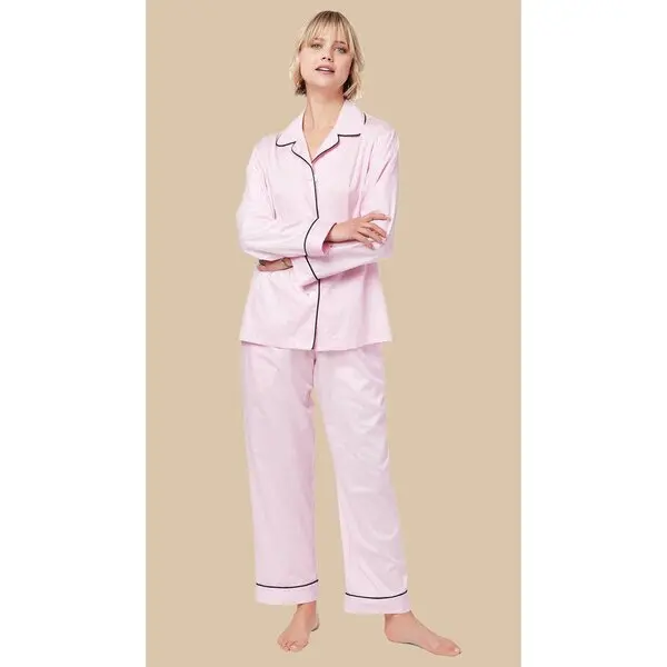 THE CAT'S PAJAMAS Luxe Pima Pajama Print Set - Denmark