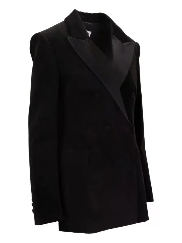 P.a.r.o.s.h Double-breasted Blazer - Black