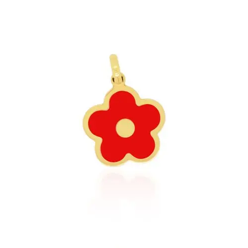 THE LOVERY FINE JEWELRY Cherry Blossom Charm - Coral