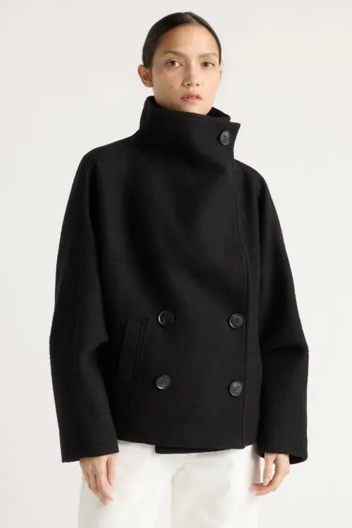 Modern Citizen Vashti Wool-blend Peacoat