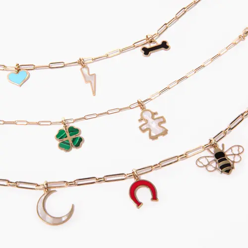 THE LOVERY FINE JEWELRY Queen Bee And Gold Charm