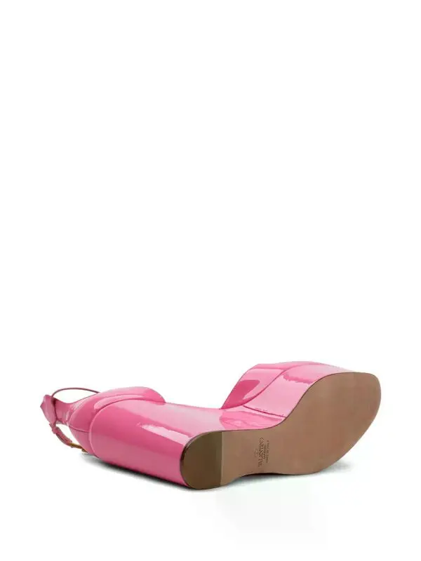 Valentino Garavani Ankle-strap Wedge Pumps