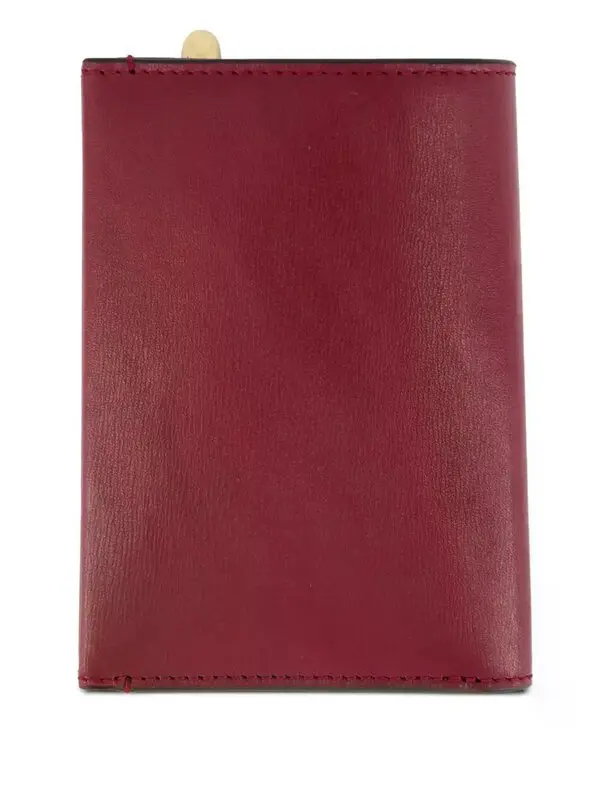 Givenchy Pinch Leather Wallet - Red