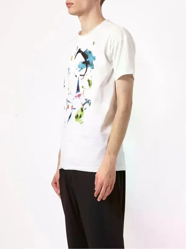 LECLAIREUR Paint Splash Print T-shirt