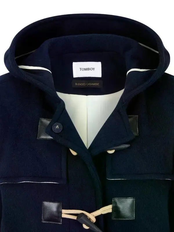 STUDIO TOMBOY Hooded Toggle Jacket - Blue