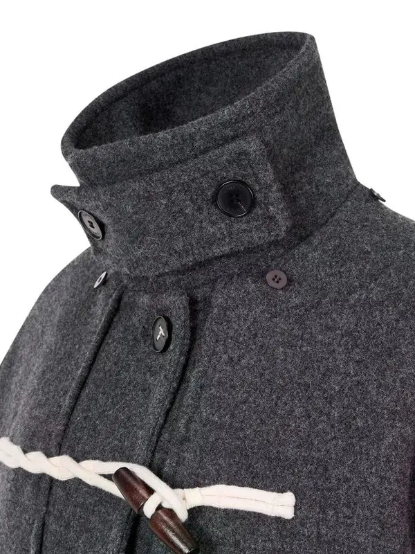 STUDIO TOMBOY Hooded Duffle Coat - Grey