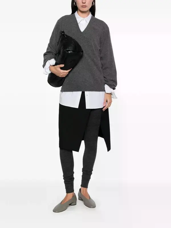 MAISON MARGIELA V-neck Long Sleeve Sweater