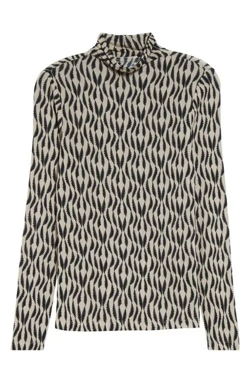 Ulla Johnson Aurelia Funnel Neck Jersey Top