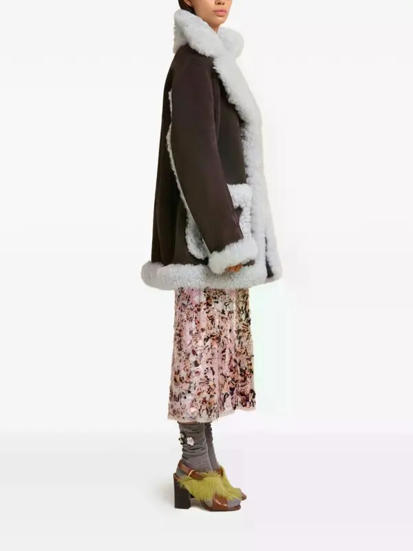 Marni Sequin Midi Dress With Rhinestone Straps And Lace Trims