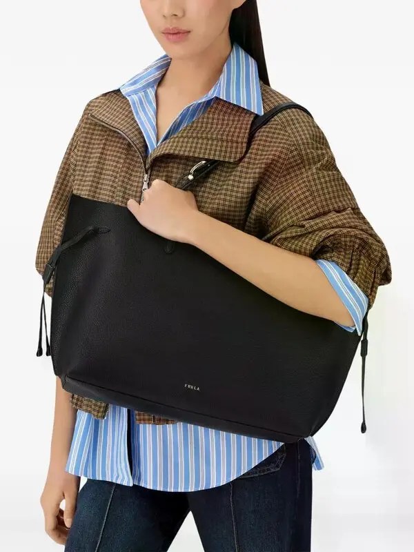 Furla Ava Large Tote Bag - Black