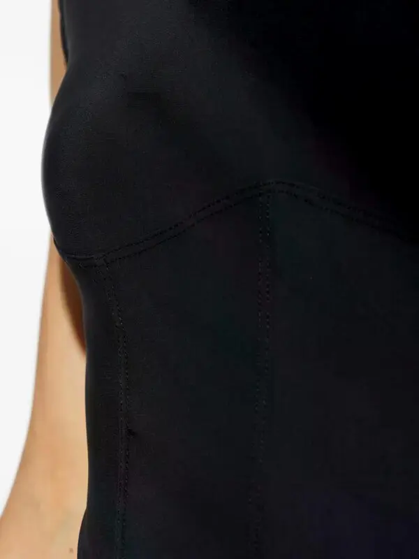 AGOLDE Nadia Crew Neck Bodysuit - Black