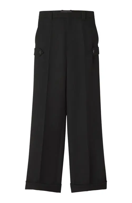 LANVIN Light Wool Chino Pants
