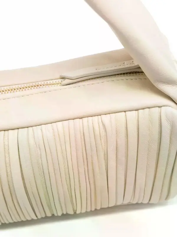 FRENZLAUER Gathered Leather Tote