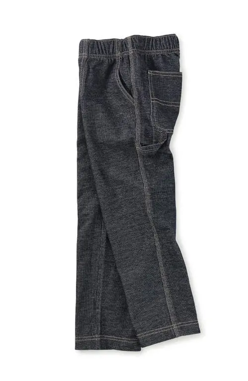TEA COLLECTION Carpenter French Terry Pants - Indigo