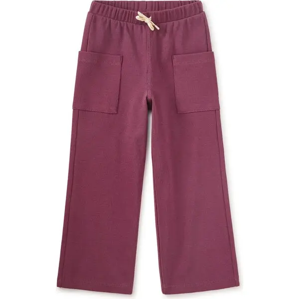 TEA COLLECTION Flare For Fun Pocket Pants - Cassis
