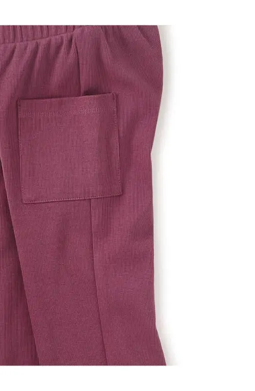 TEA COLLECTION Flare For Fun Pocket Pants - Cassis