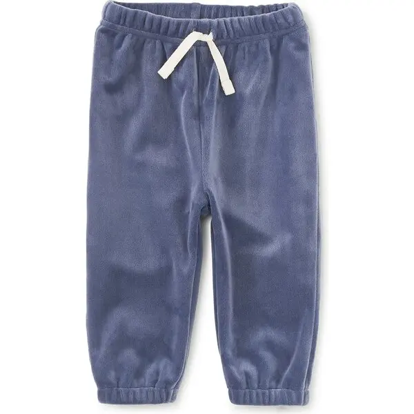 TEA COLLECTION Velour Joggers - Naval Blue