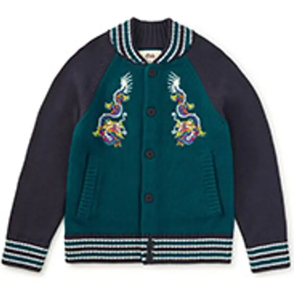 TEA COLLECTION Dragon Bomber Sweater