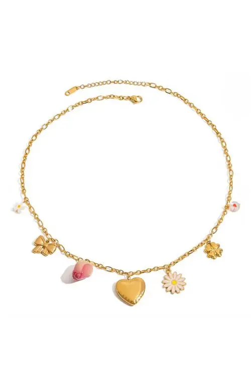 MACRAE & CO. Charm Chain Necklace - Gold