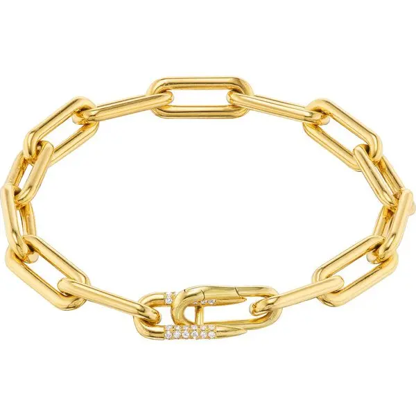 UNIFORM OBJECT Heavy Metal Diamond Bracelet - Yellow Gold