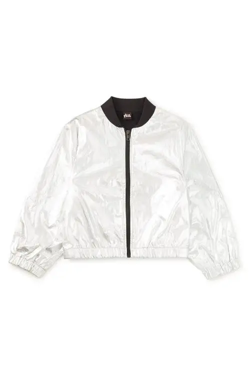 TEA COLLECTION Metallic Bomber Jacket
