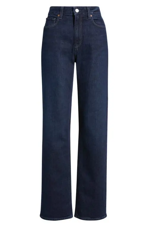 Paige Stevie High-waist Straight Leg Jeans