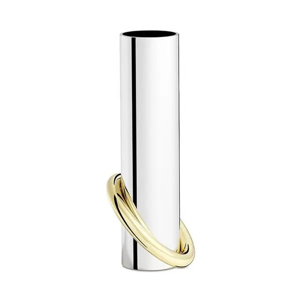 ANNA NEW YORK Ring Bud Vase - Silver/gold