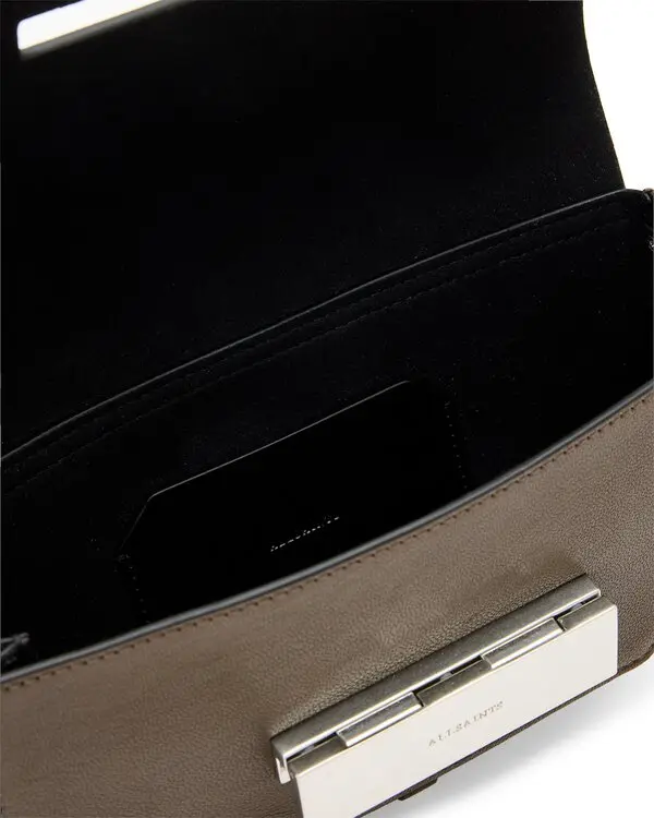 ALLSAINTS Etta Leather Satchel Crossbody
