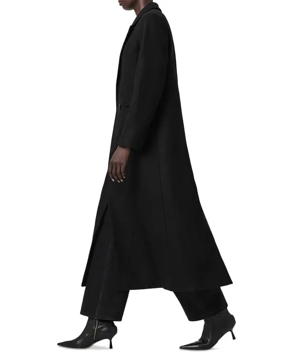ALLSAINTS Nellie Wool Blend Longline Coat