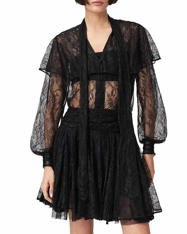 ALLSAINTS Athena Lace Shirt