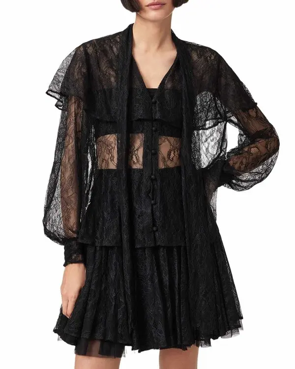 ALLSAINTS Athena Lace Shirt