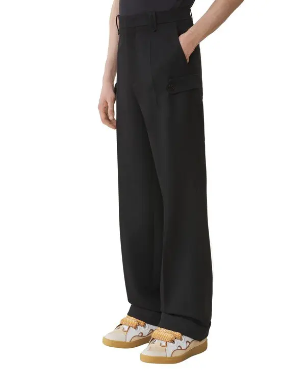 LANVIN Light Wool Chino Pants