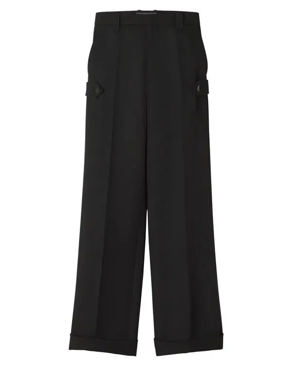 LANVIN Light Wool Chino Pants