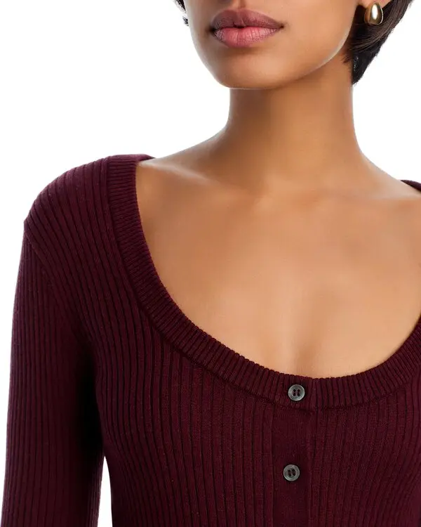 Paige Lima Scoop Neck Cardigan