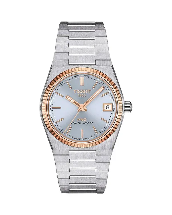 TISSOT 35mm Powermatic 80 Watch - Silver/silver