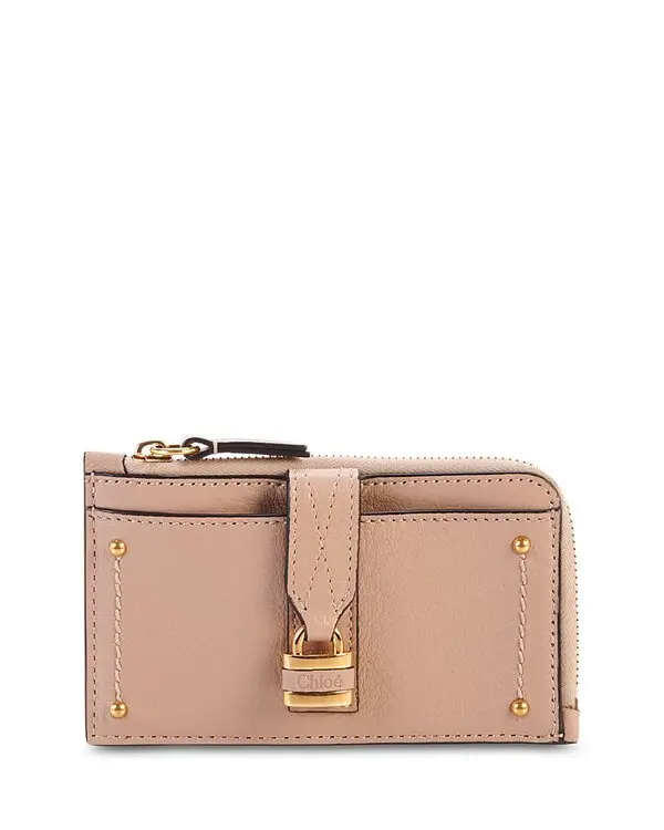 Chloé Paddington Small Leather Purse - Earthy Pink