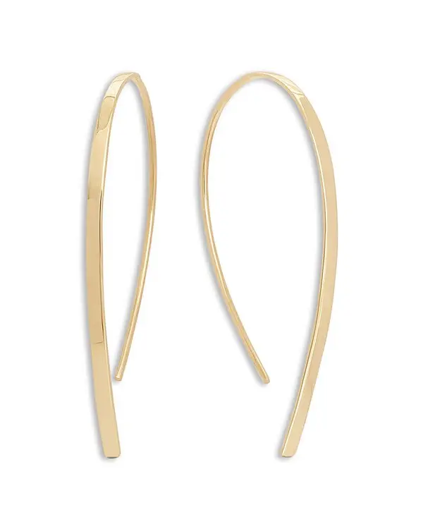 Lana Jewelry 14k Yellow Polished Threader Earrings - Gold