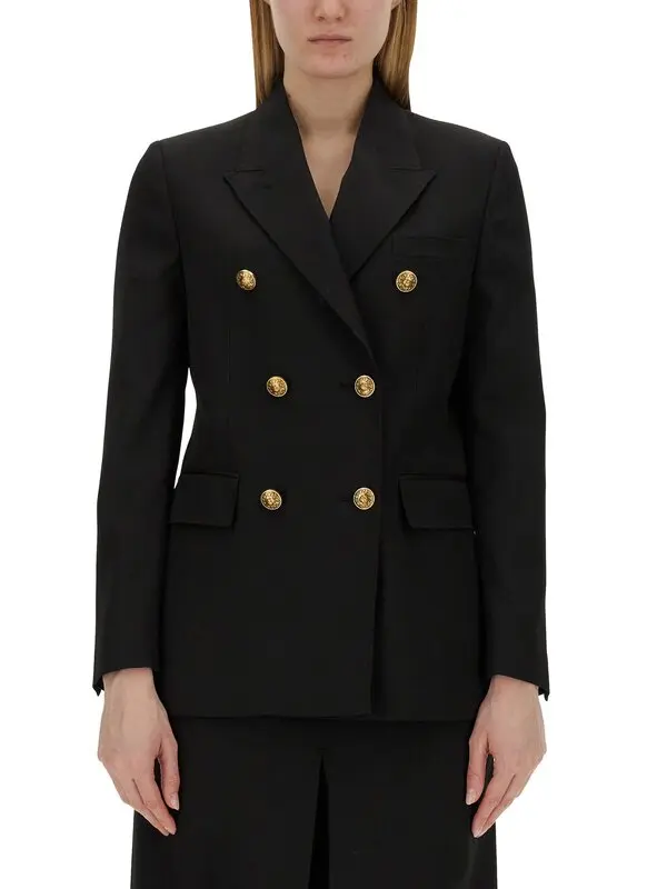 GOLDEN GOOSE Double-breasted Jacket - Black